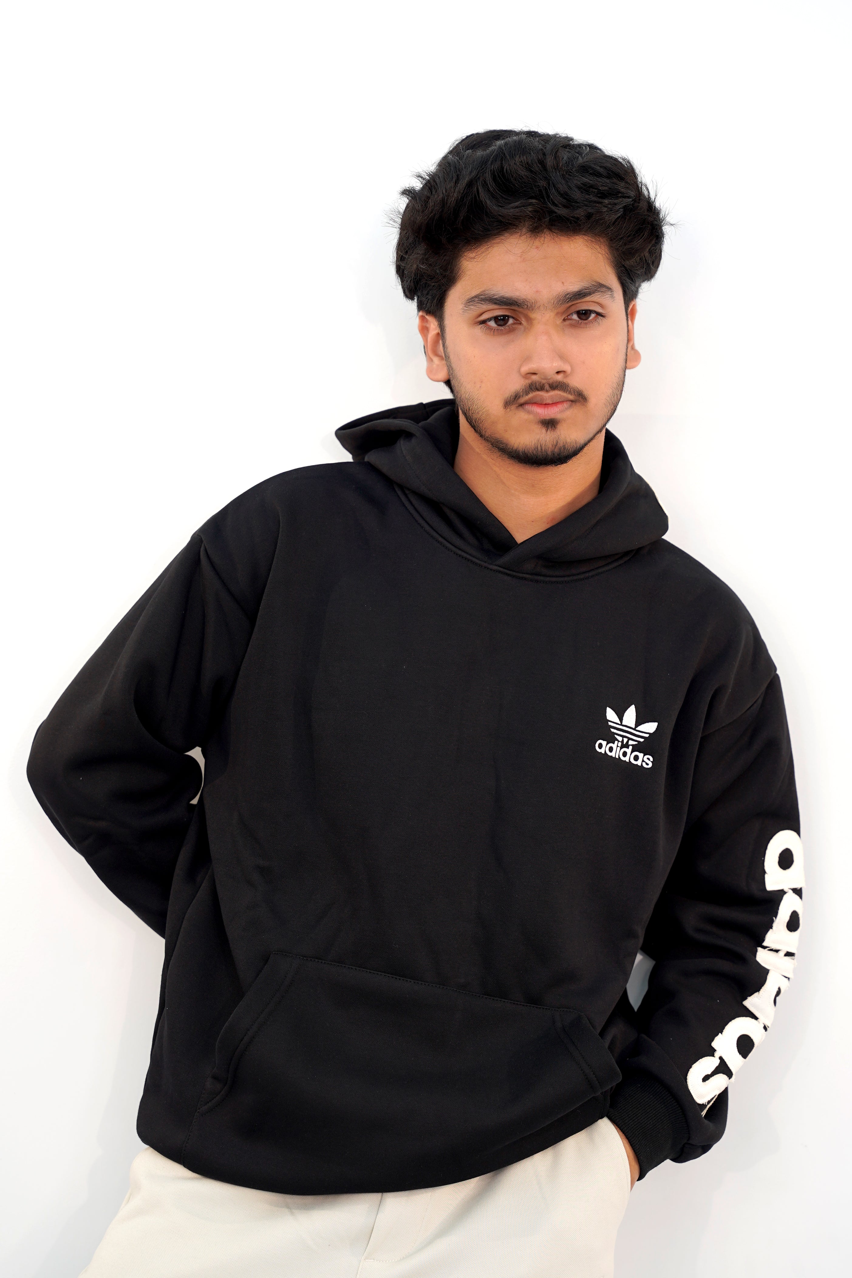 Adidas Black Hoodie HD-3215 – Splayd