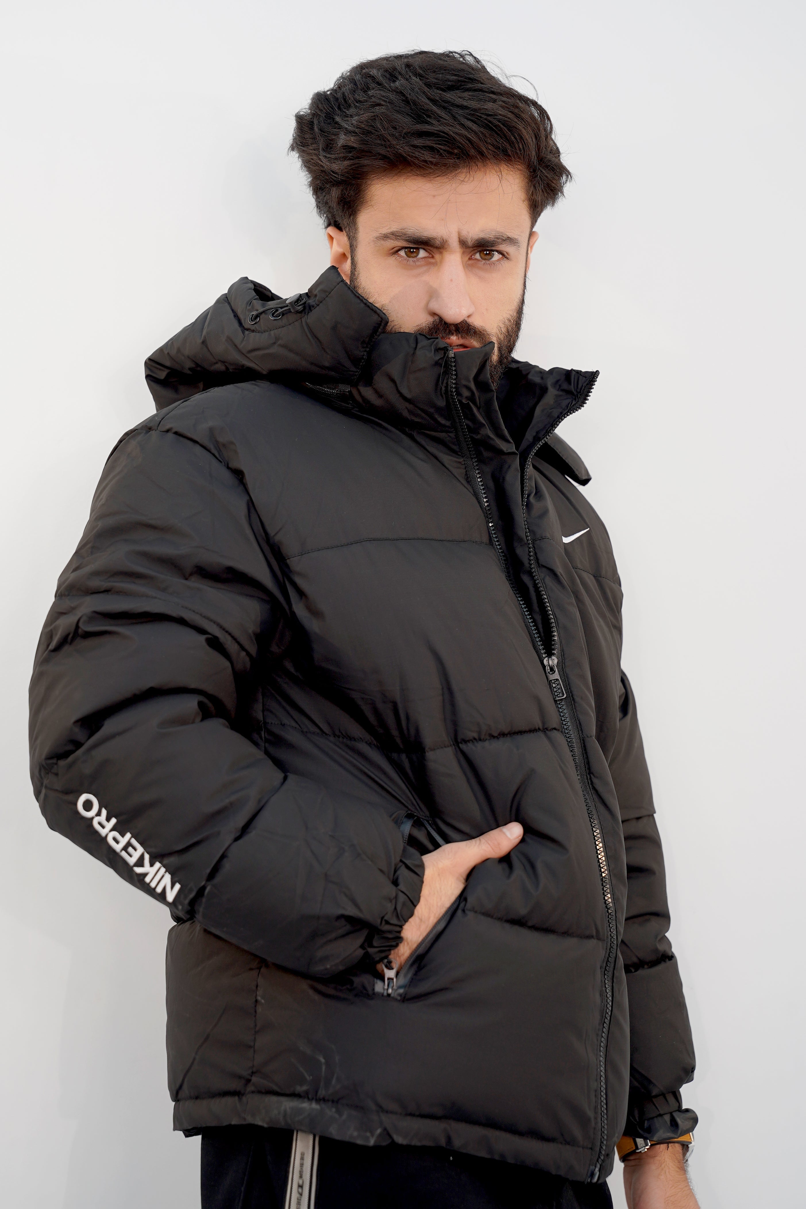 Bomber Nike Pro Black Jacket BJ-3092 – Splayd