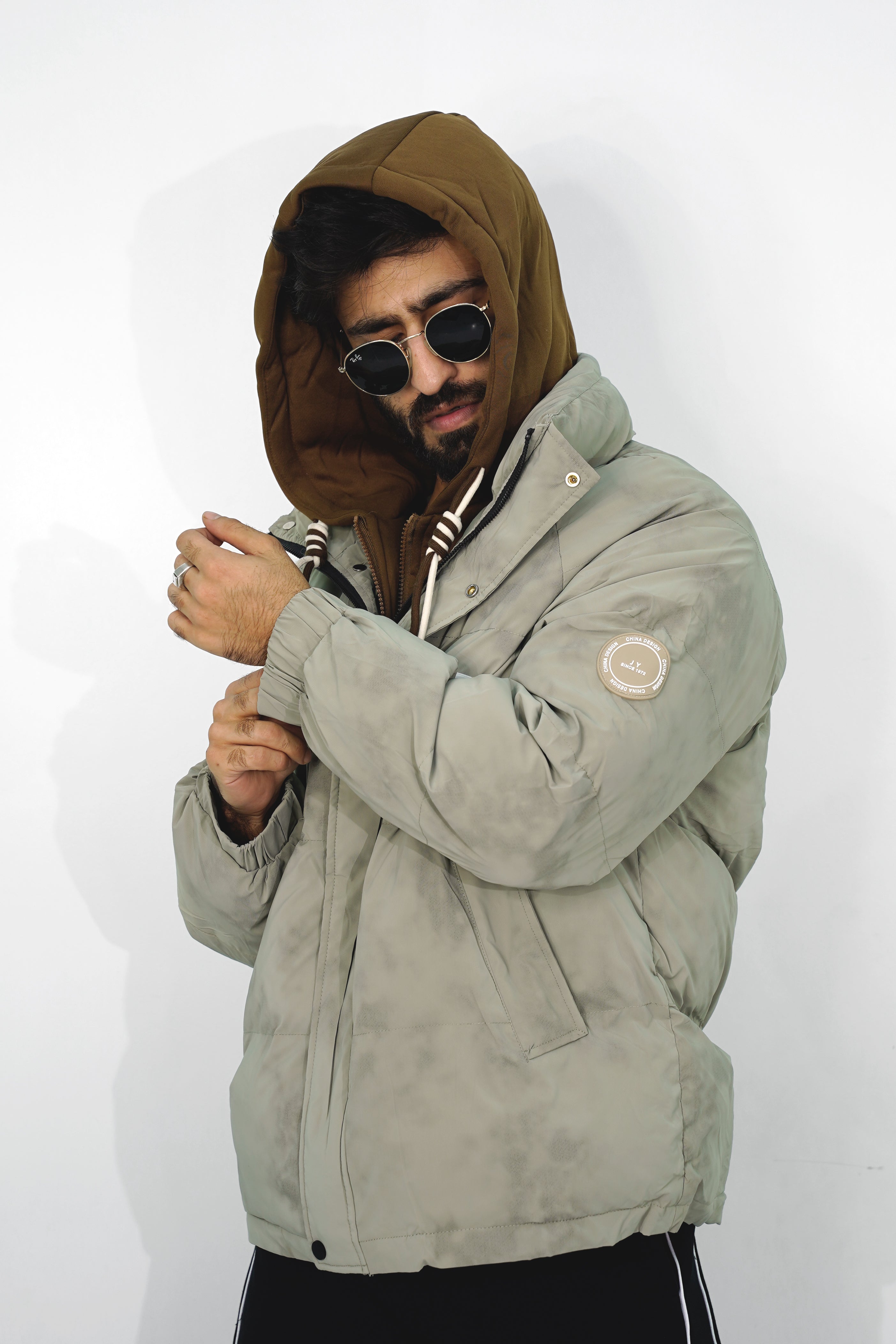 Bomber Sweep Gray Jacket BJ-3057 – Splayd